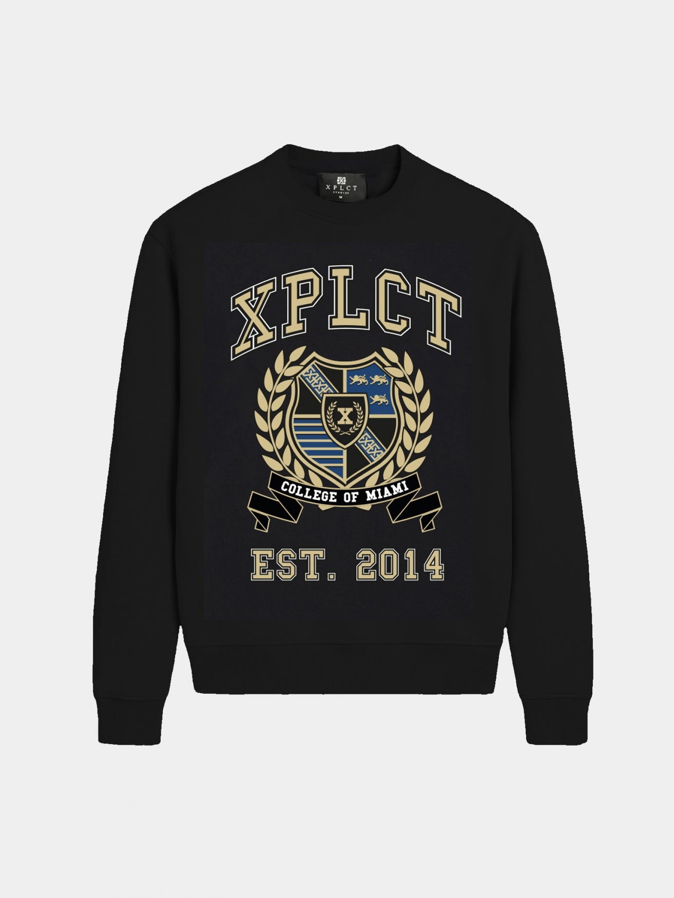 Miami Sweater | Black – XPLCT STUDIOS