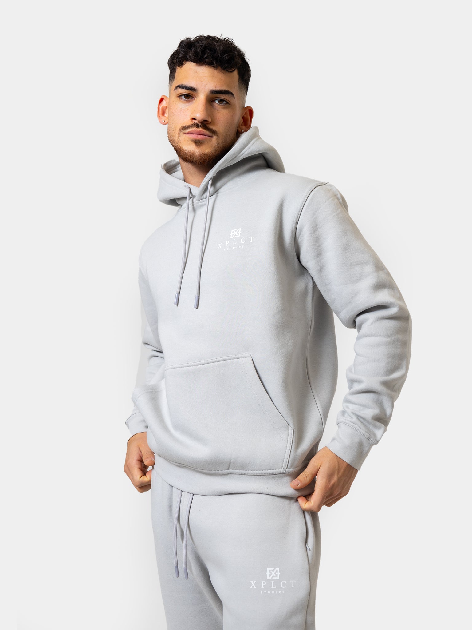 Clean tracksuit | Grey – XPLCT STUDIOS