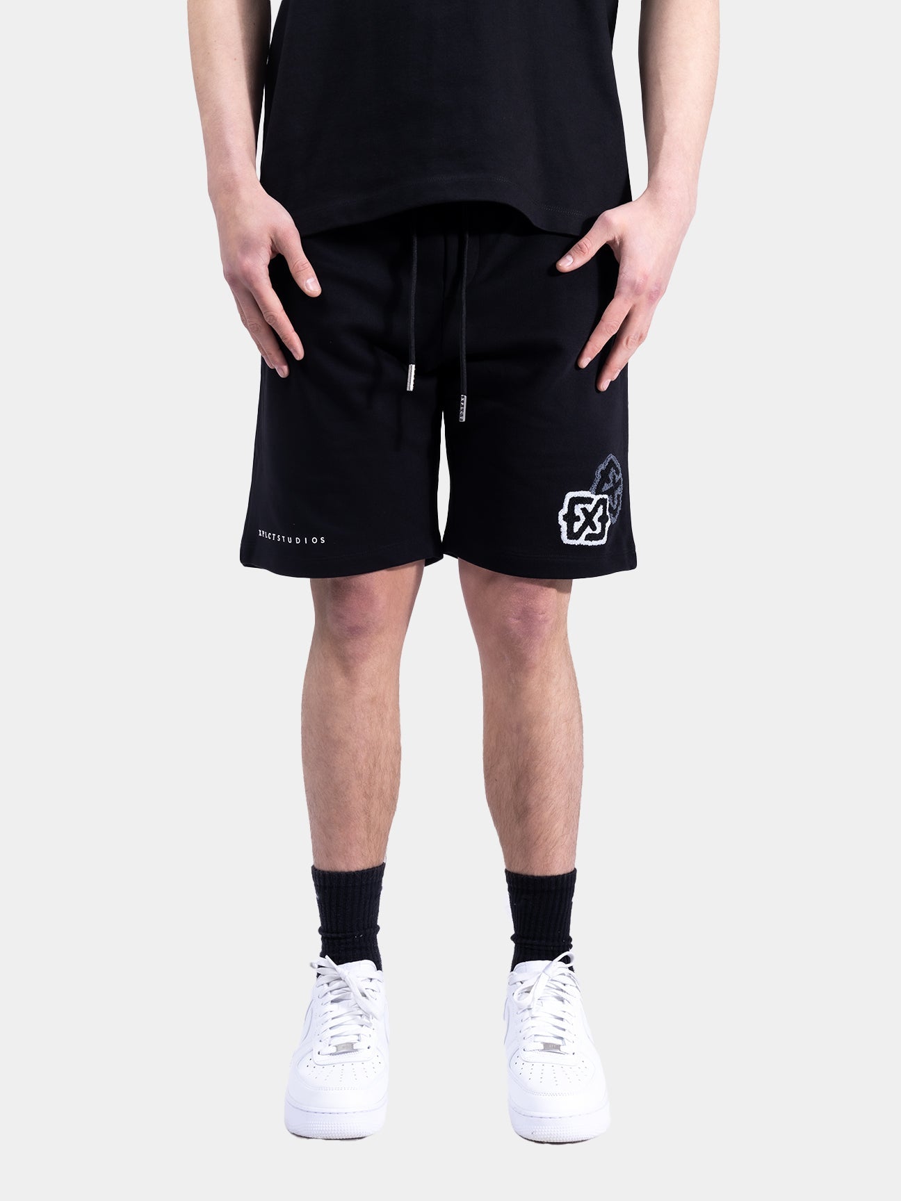 Duplex Short Black – XPLCT STUDIOS